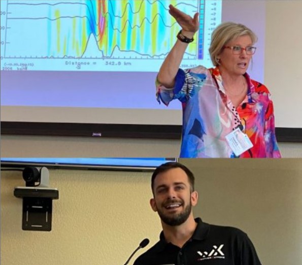Dr. Elizabeth Austin CCM and Paul Fremeau of WeatherExtreme Ltd. speak at Intermountain West ...